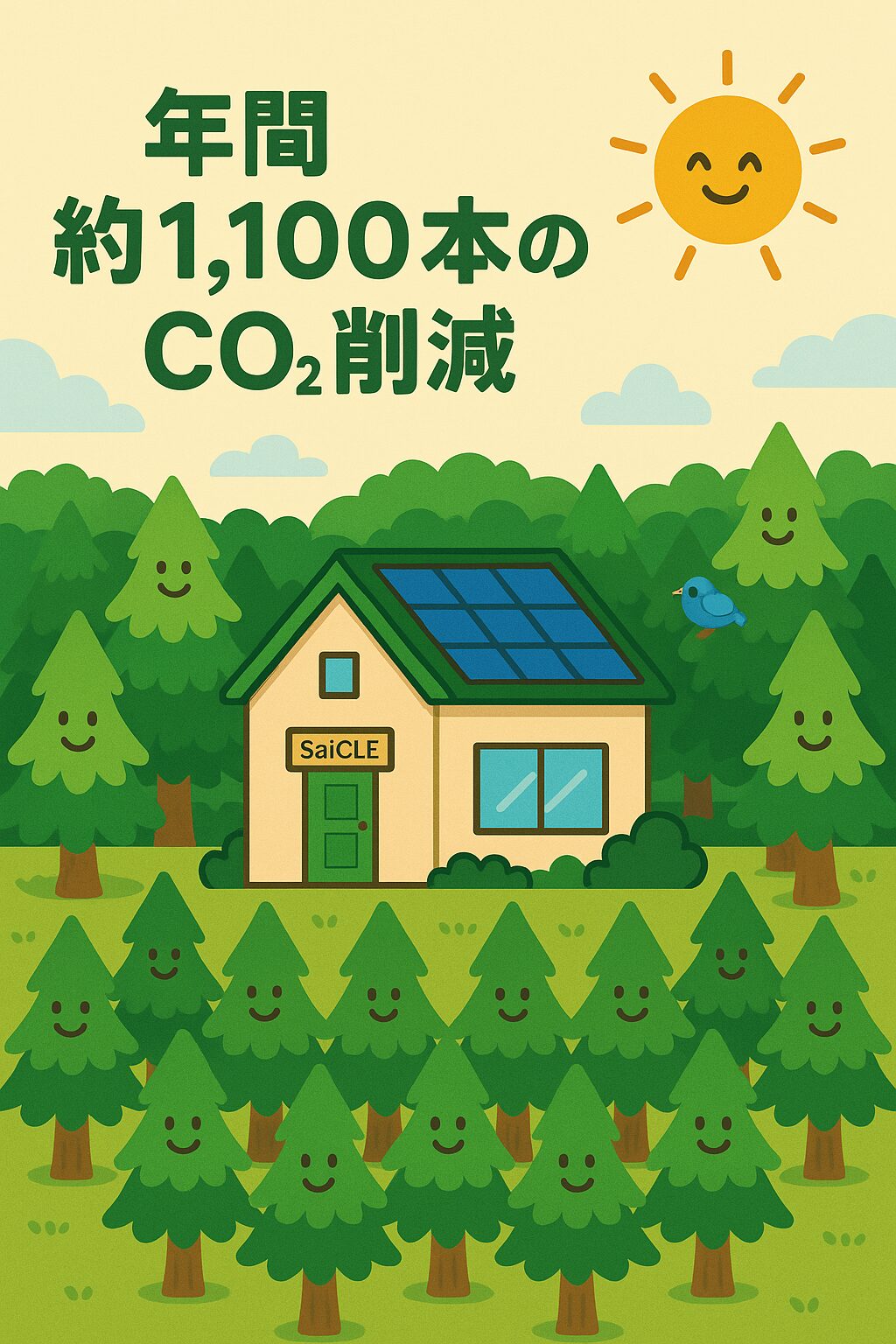 LCCM住宅 認定を取得 | 茨城県・栃木県の高性能住宅 | 高気密高断熱×自然素材×LCCM住宅『SaiCLE』