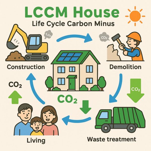 LCCM住宅 認定を取得 | 茨城県・栃木県の高性能住宅 | 高気密高断熱×自然素材×LCCM住宅『SaiCLE』